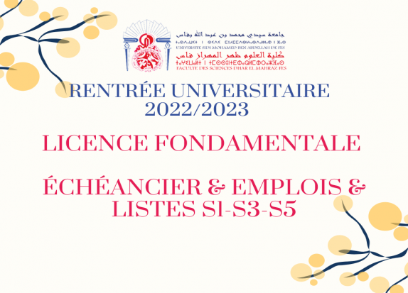 Faculté des Sciences Fès